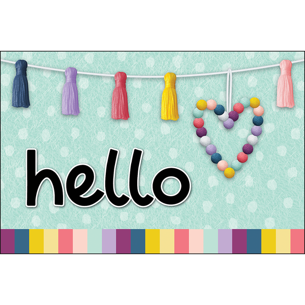 Oh Happy Day Hello Postcards - TCR9056 | Teacher Created Resources