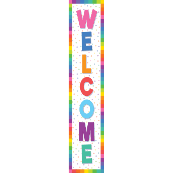 Colorful Welcome Banner - TCR9124 | Teacher Created Resources