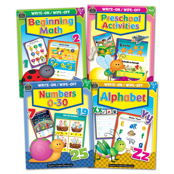 Write-On/Wipe-Off Books « Books | Teacher Created Resources