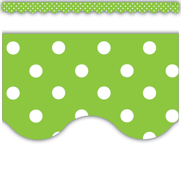 Lime Polka Dots | Teacher Created Resources