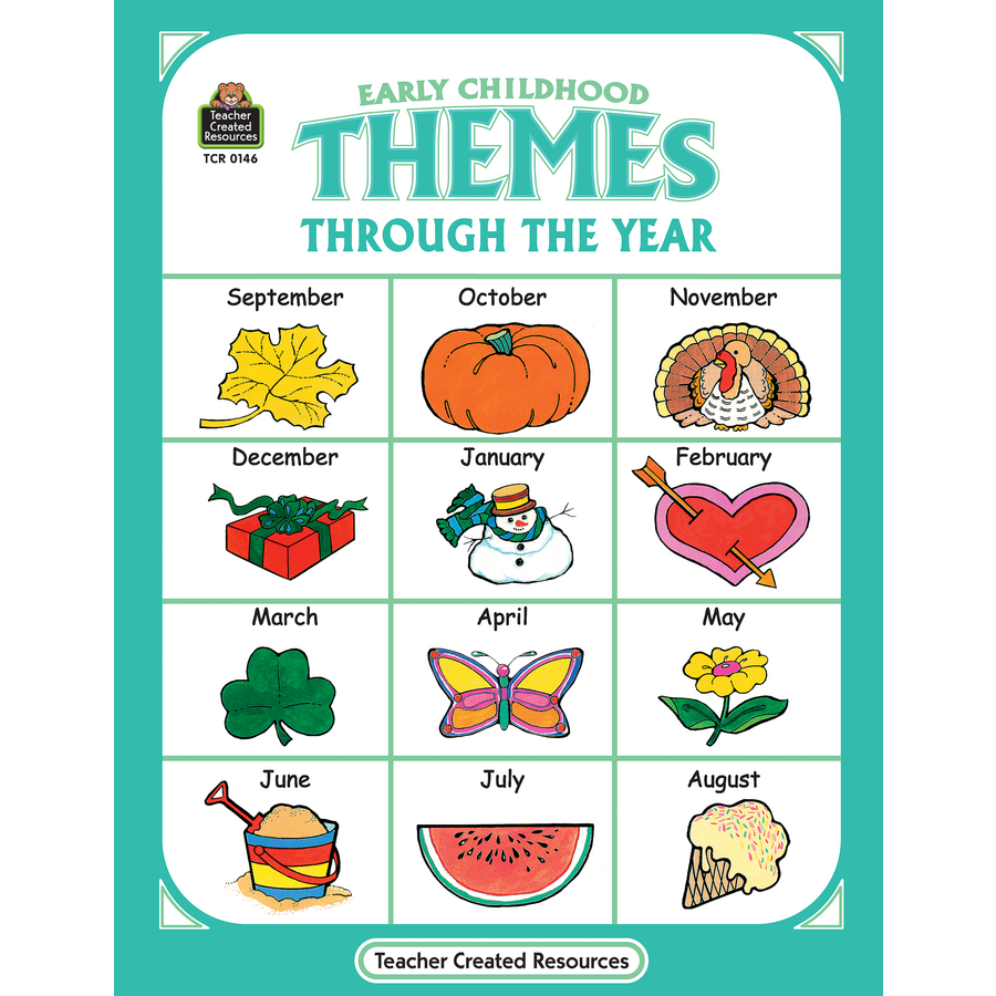 Early Childhood Themes Through the Year - TCR0146 | Teacher Created ...