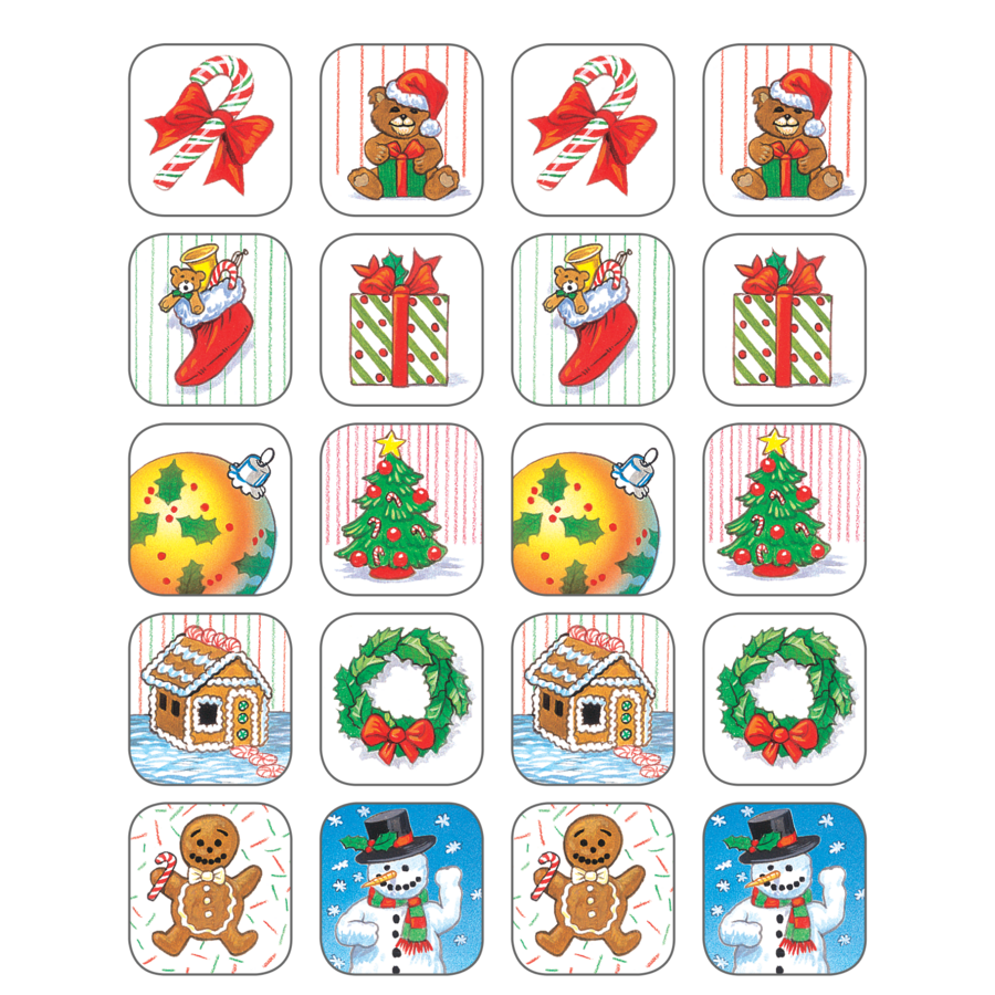 Christmas Stickers - TCR1256 | Teacher Created Resources