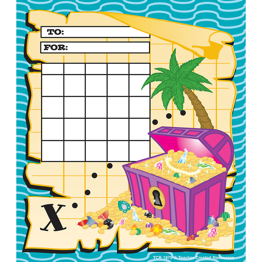 Treasure Chest Incentive Charts - TCR1875 | Teacher Created Resources