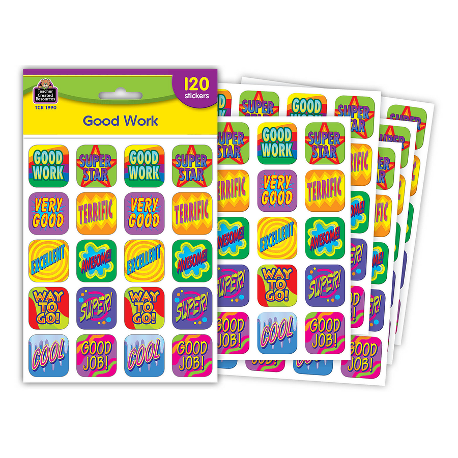 Good Work Stickers - TCR1990 | Teacher Created Resources