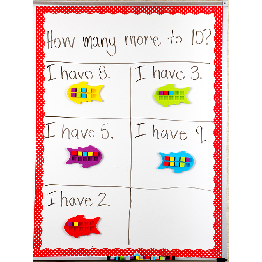 Magnetic Foam Fish Ten Frames - TCR20674 | Teacher Created Resources