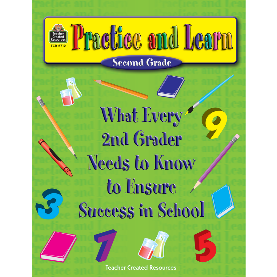 Practice and Learn: 2nd Grade - TCR2712 | Teacher Created Resources