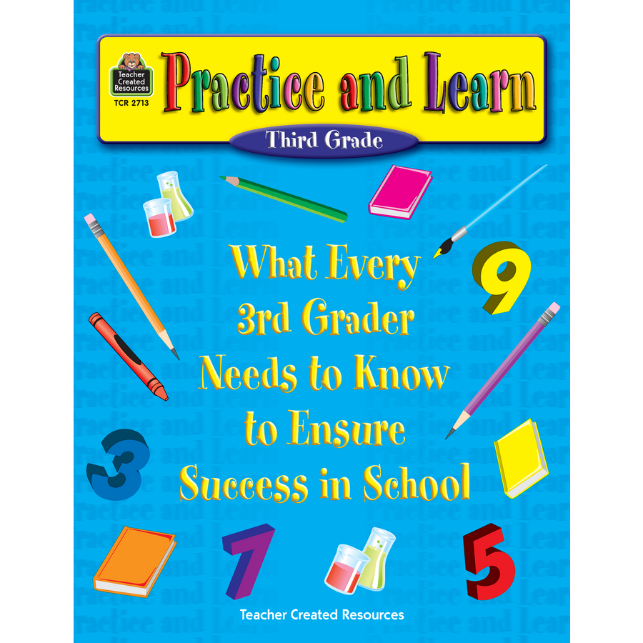 Practice and Learn: 3rd Grade - TCR2713 | Teacher Created Resources