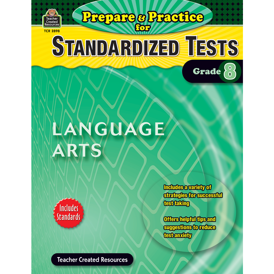 Prepare & Practice for Standardized Tests: Lang Arts Grade 8 - TCR2898 ...