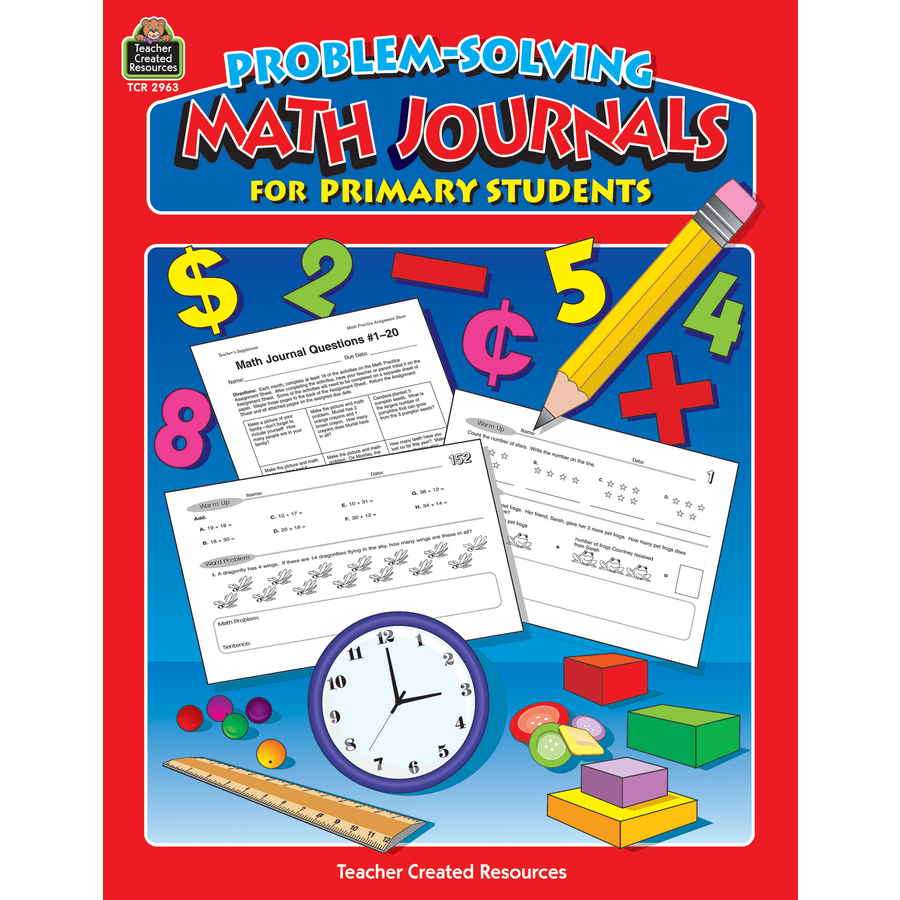 Problem Solving Math Journals For Primary Students TCR2963 Teacher