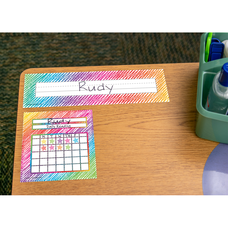 Colorful Scribble Incentive Charts - TCR3072 | Teacher Created Resources