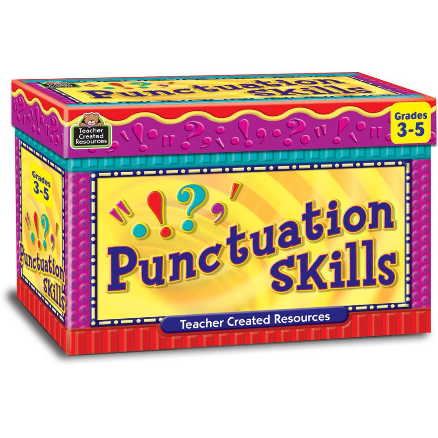 Punctuation Skills Cards - TCR3432 | Teacher Created Resources