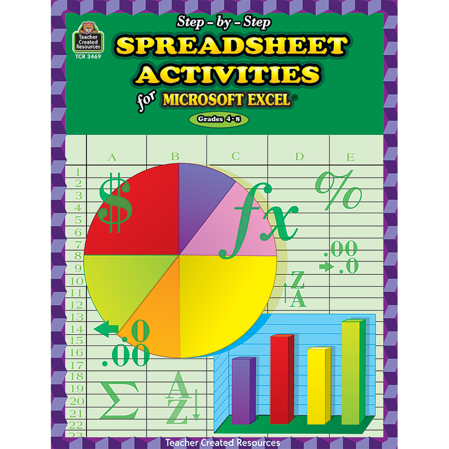 Step-by-Step Spreadsheet Activities for Excel(R) - TCR3469 | Teacher ...