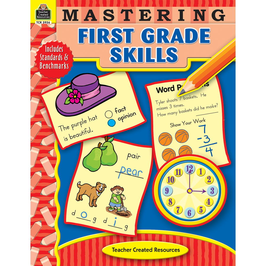 Mastering First Grade Skills TCR3956 Teacher Created Resources