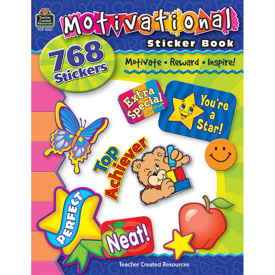 Motivational Sticker Book - TCR4261 | Teacher Created Resources