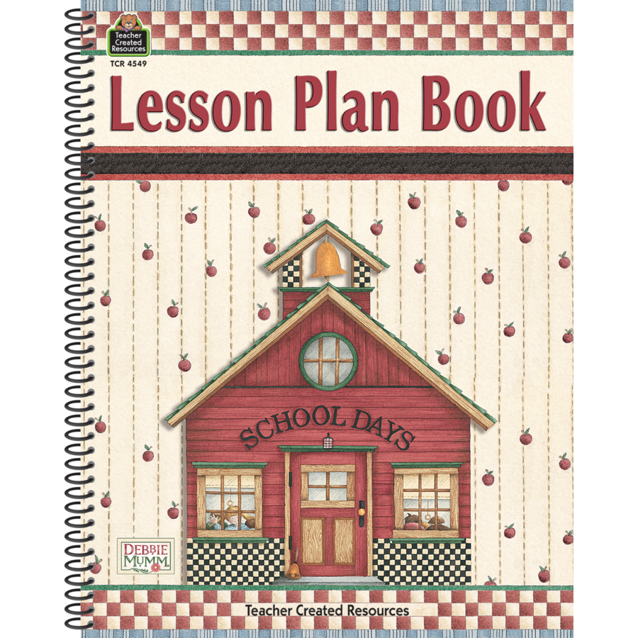 Lesson Plan Book from Debbie Mumm - TCR4549 | Teacher Created Resources