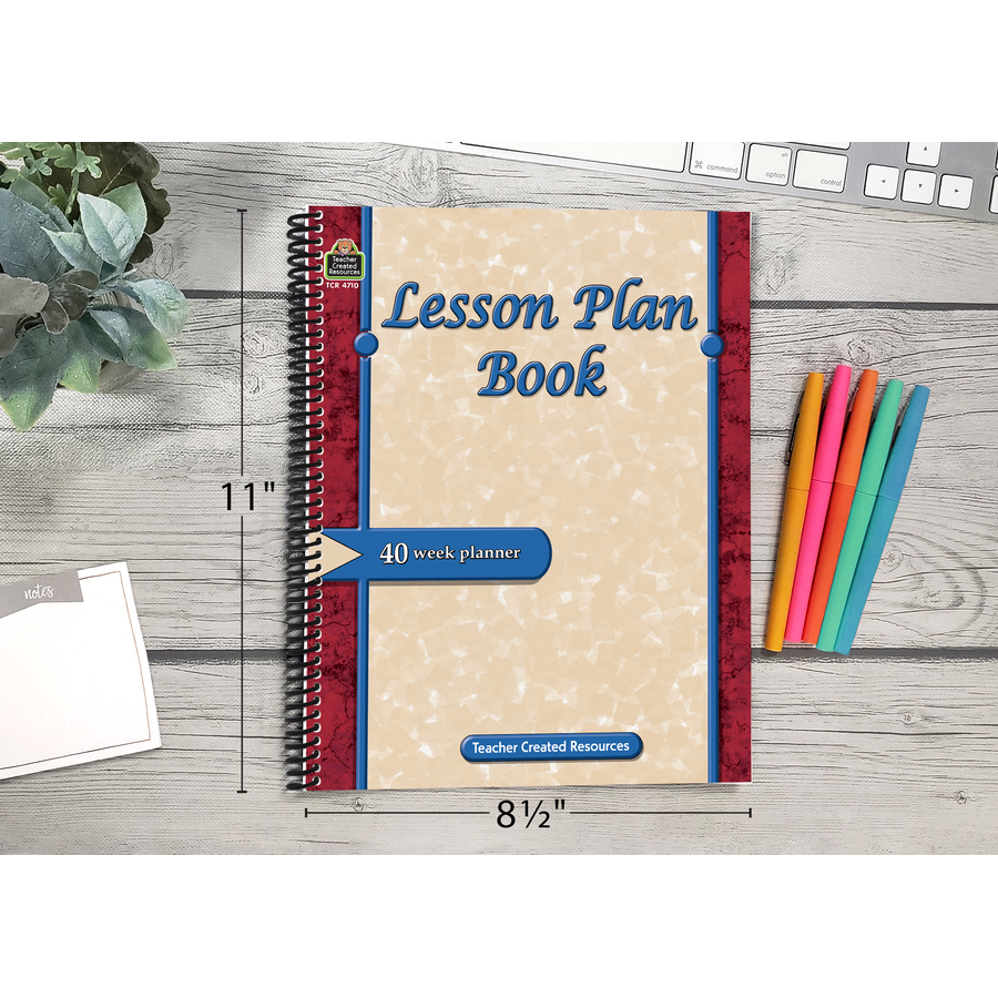 Lesson Plan Book - TCR4710 | Teacher Created Resources