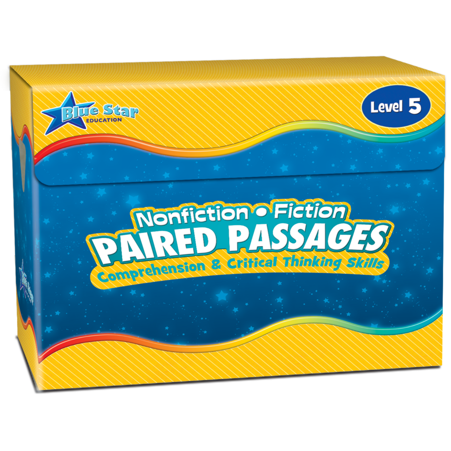 Nonfiction-Fiction Paired Passages Kit Grade 5 - TCR51255 | Teacher ...