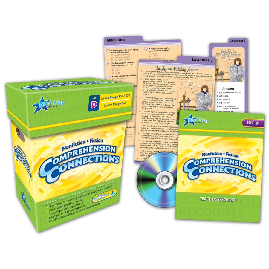Comprehension Connections Kit D Grades 5-7 - TCR51419 | Teacher Created ...