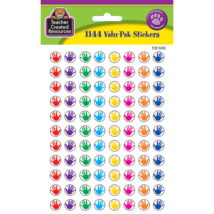 Helping Hands Mini Stickers Valu-Pak - TCR5143 | Teacher Created Resources