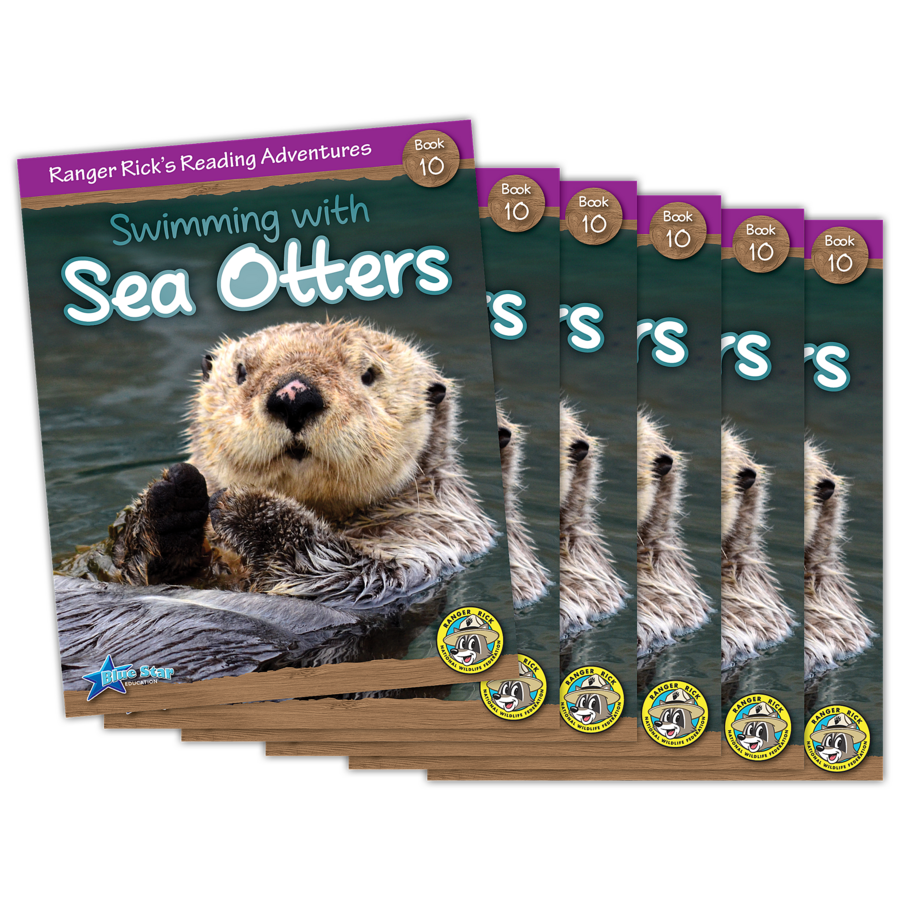 Ranger Rick's Reading Adventures: Swimming with Sea Otters 6-Pack ...