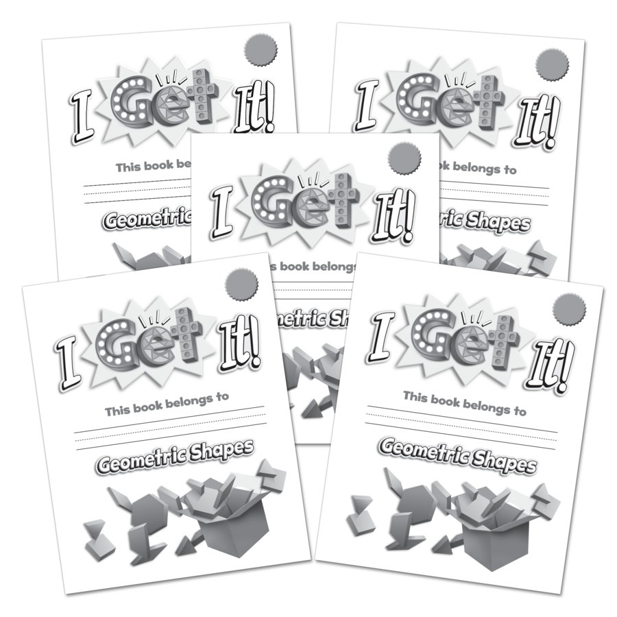 I Get It! Geometric Shapes Student Book-Foundational 5-Pack - TCR51984 ...