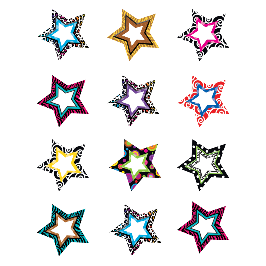 Fancy Stars Mini Accents - TCR5216 | Teacher Created Resources