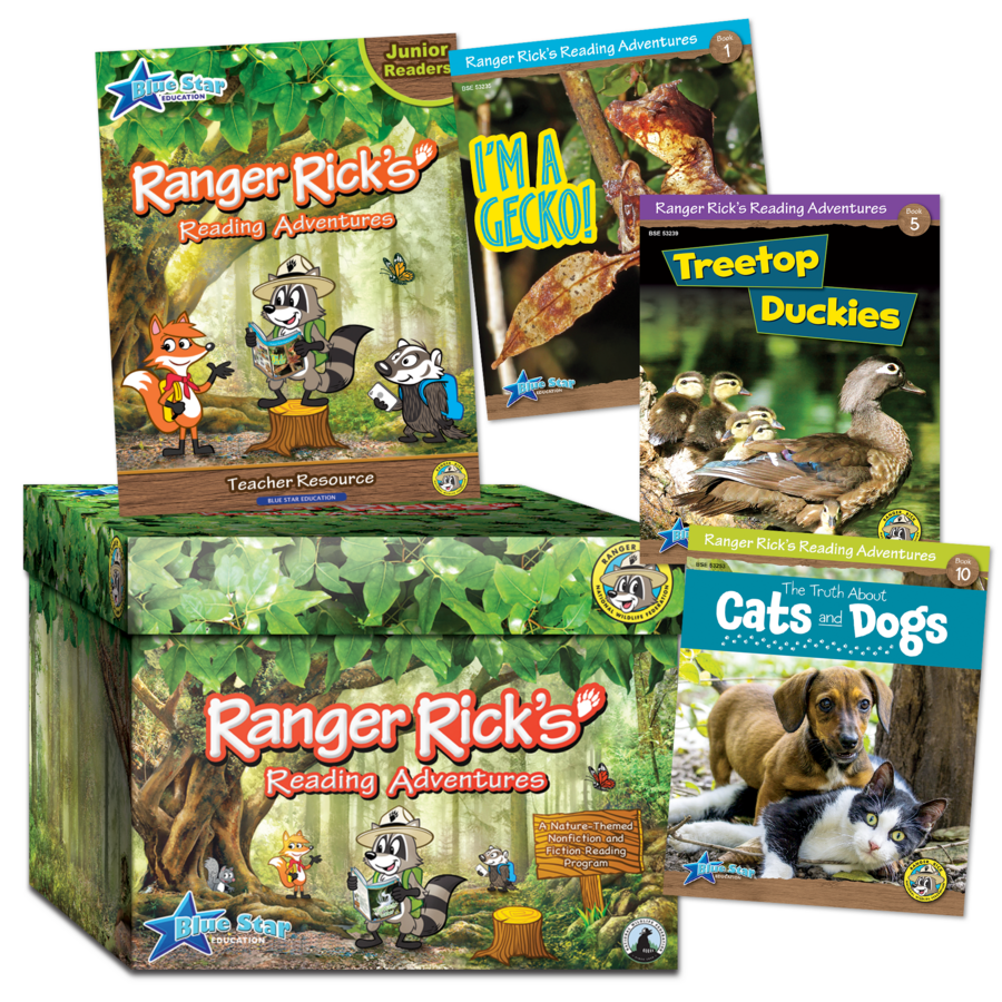 Ranger Rick's Reading Adventures Kit: Junior Readers - TCR53254 ...
