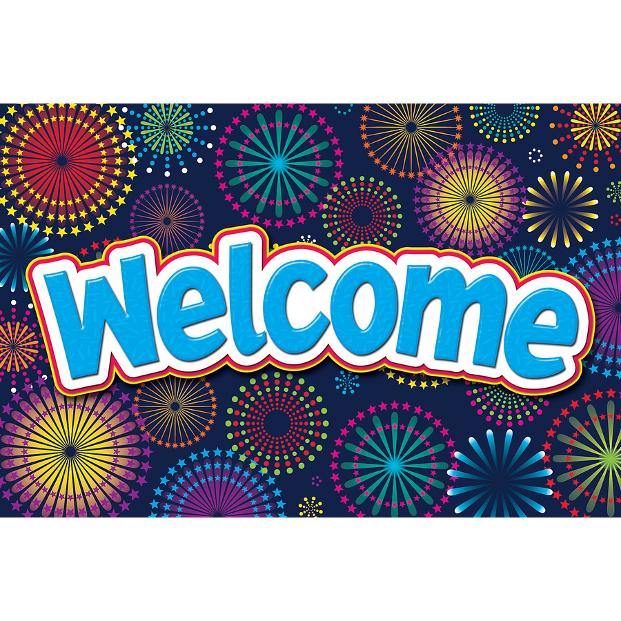 Fireworks Welcome Postcards - TCR5460 | Teacher Created Resources