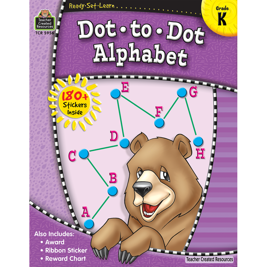 Ready-Set-Learn: Dot-to-Dot Alphabet Grade K - TCR5956 | Teacher ...
