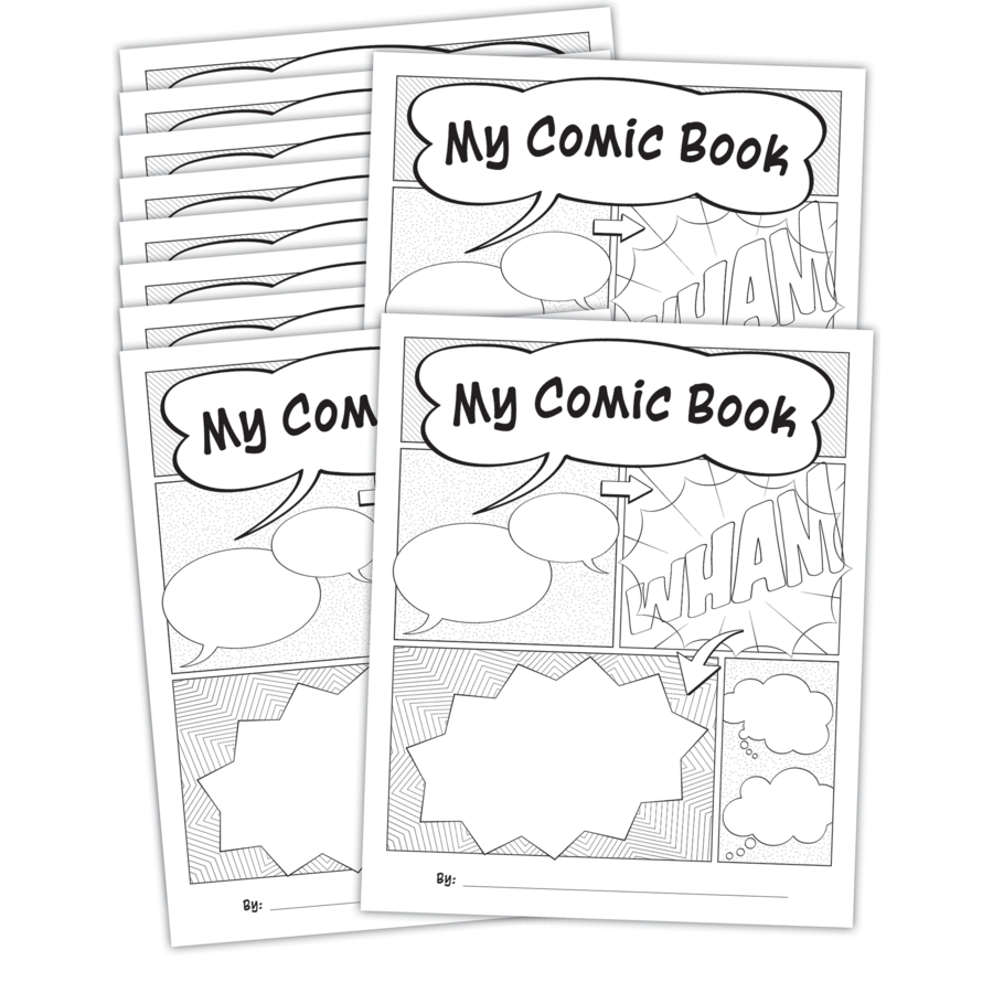 My Own Comic Book, 10-pack - TCR60117 | Teacher Created Resources