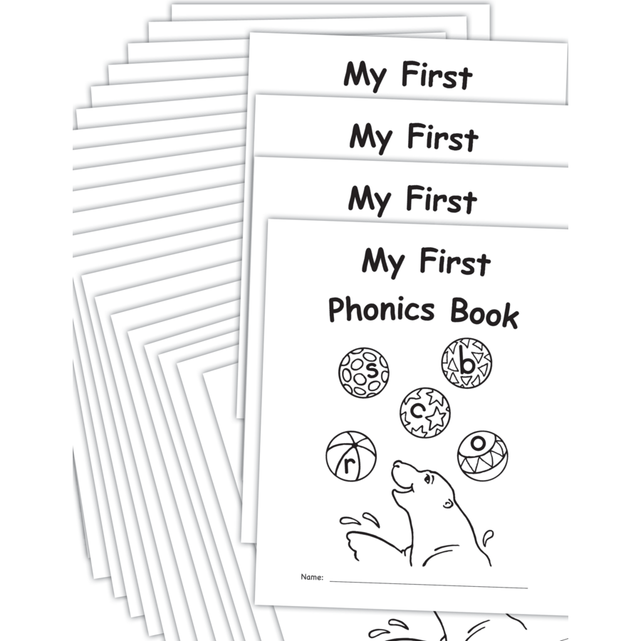 My Own First Phonics Book, 25-pack - TCR60120 | Teacher Created Resources
