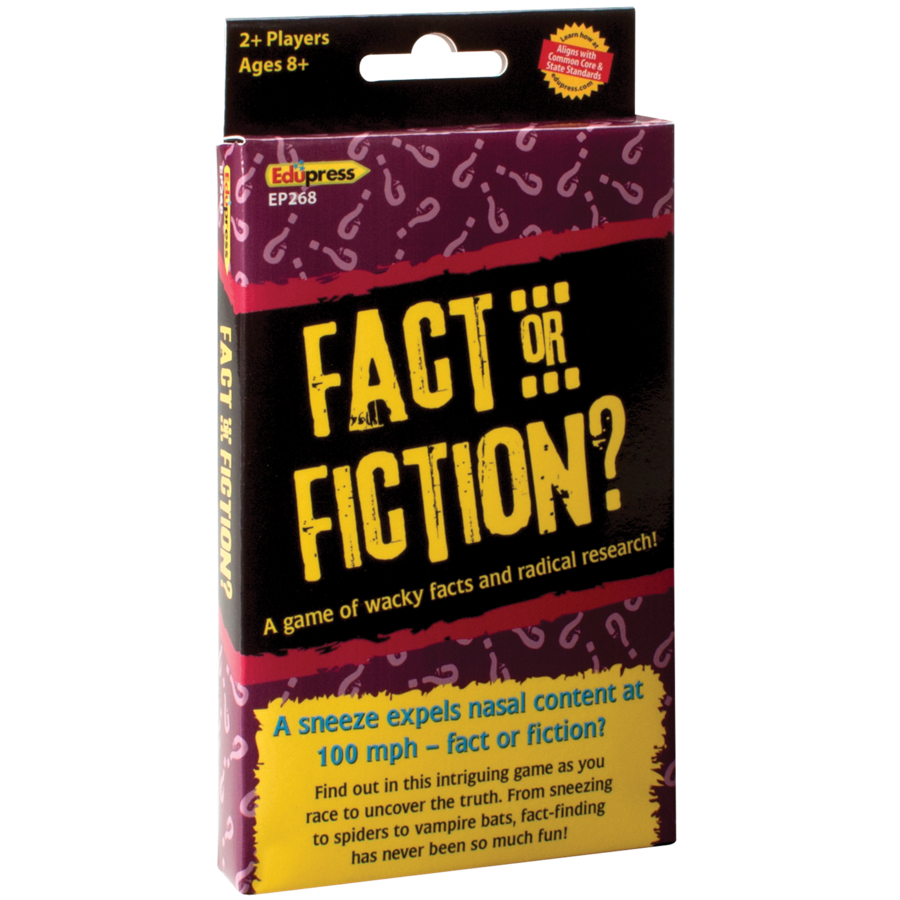 Fact or Fiction? Game Grades 3+ - TCR60268 | Teacher Created Resources