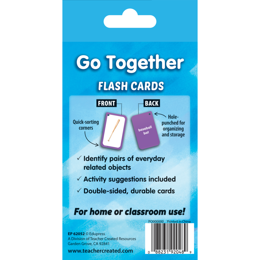 Go Together Flash Cards - TCR62052 | Teacher Created Resources
