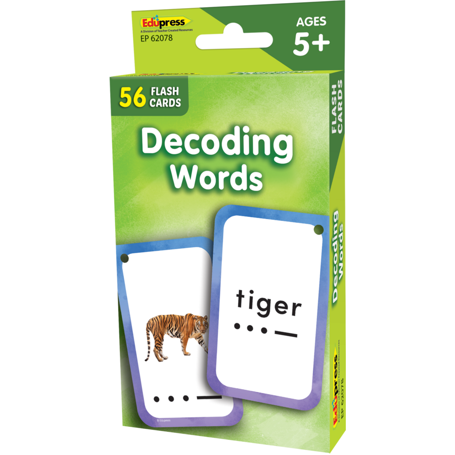 Decoding Words Flash Cards - TCR62078 | Teacher Created Resources