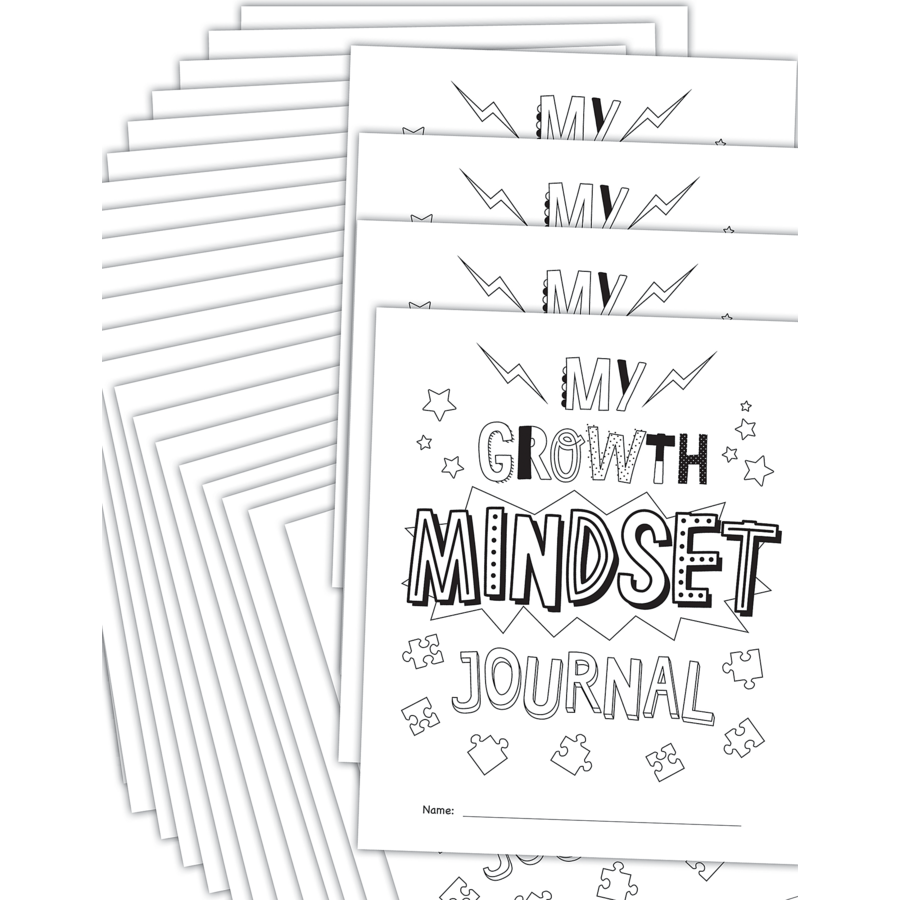 My Own Books: My Growth Mindset Journal, 25-Pack - TCR62151 | Teacher ...