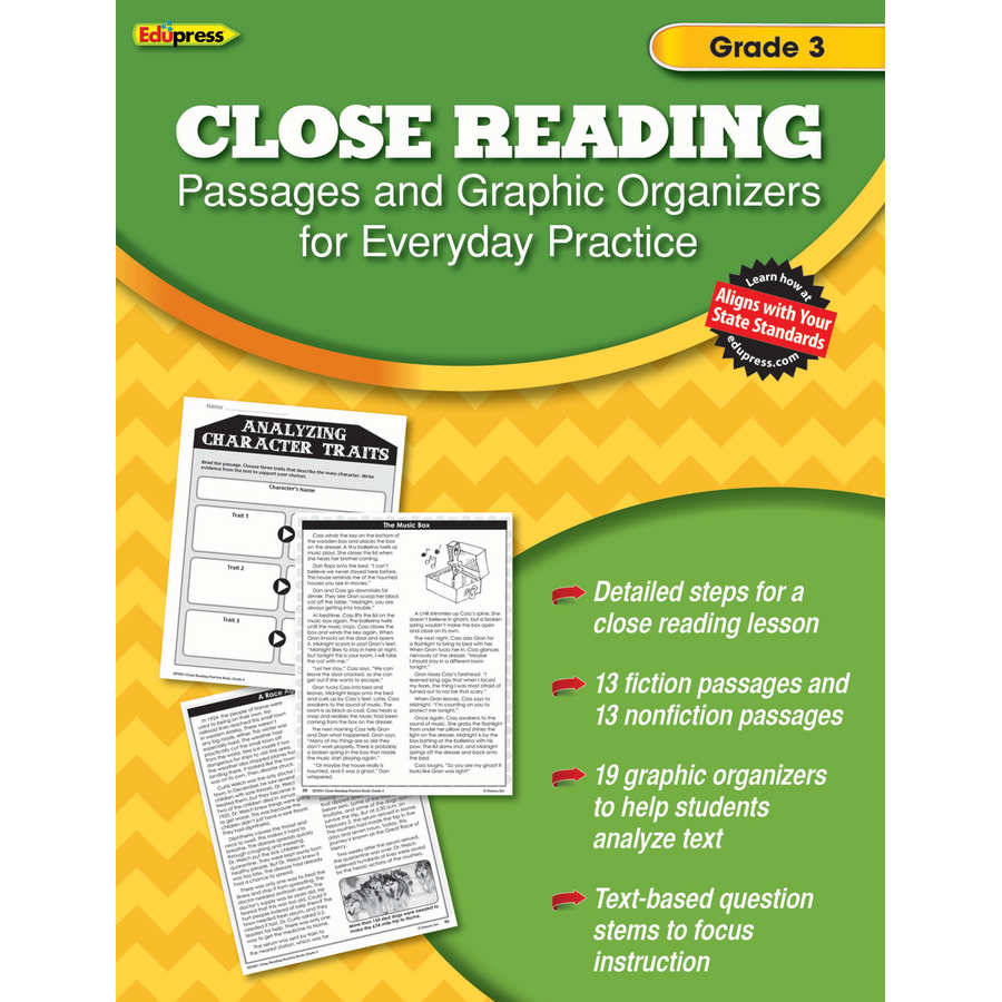Close Reading Practice Book Grade 3 - TCR62561 | Teacher Created Resources