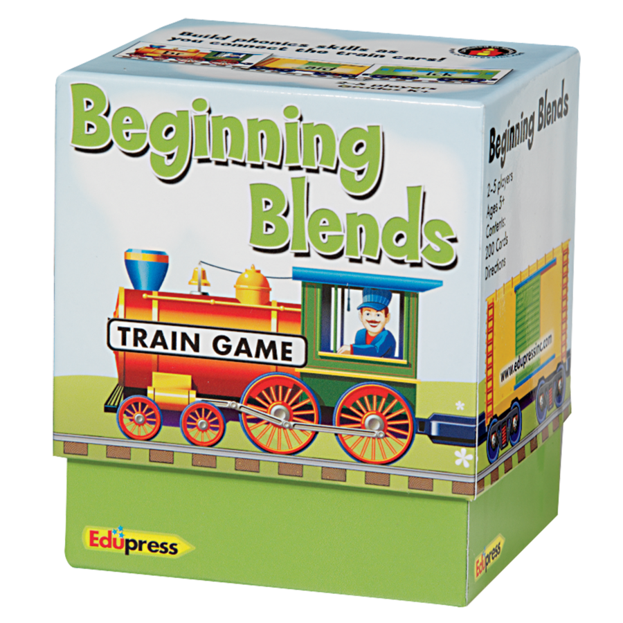 Phonics Train Game: Beginning Blends - TCR62596 | Teacher Created Resources