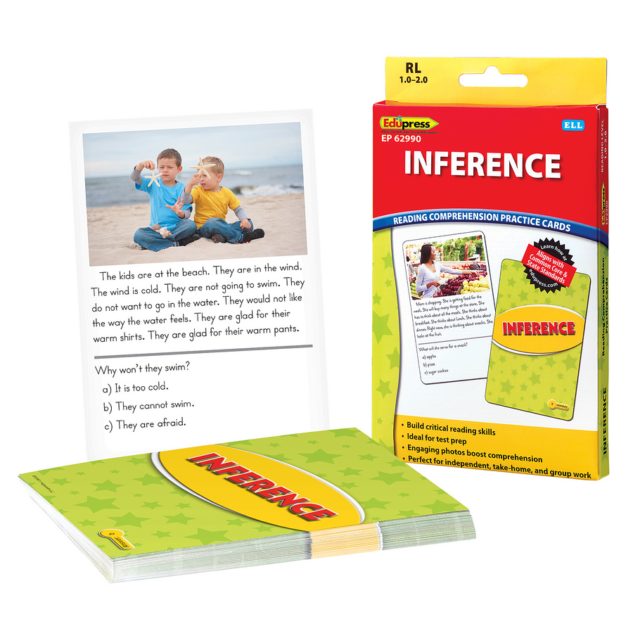 Inference Practice Cards Yellow Level - TCR62990 | Teacher Created ...