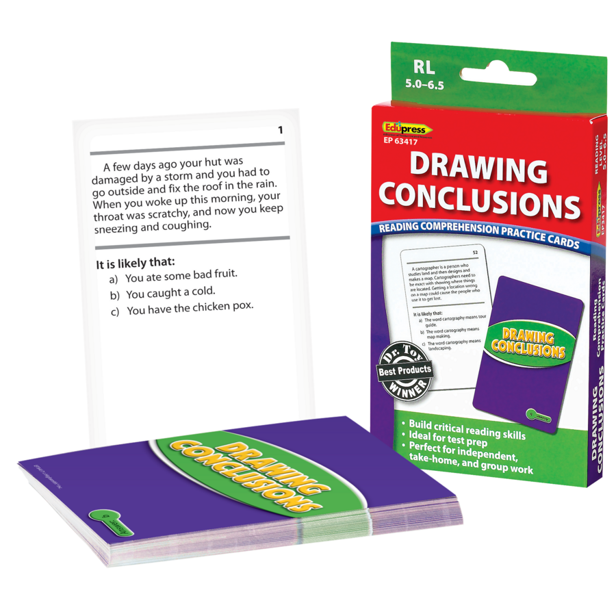 Drawing Conclusions Practice Cards Green Level - TCR63417 | Teacher ...