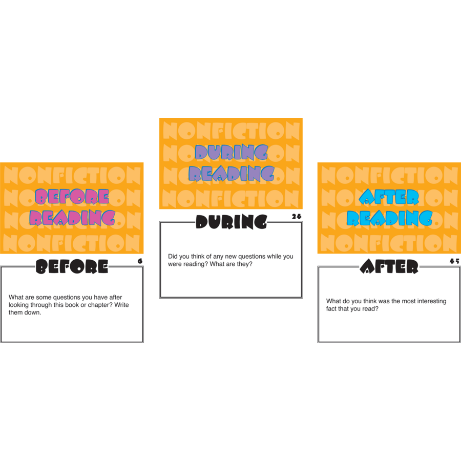 Guided Reading Question Cards for Nonfiction - TCR63428 | Teacher ...