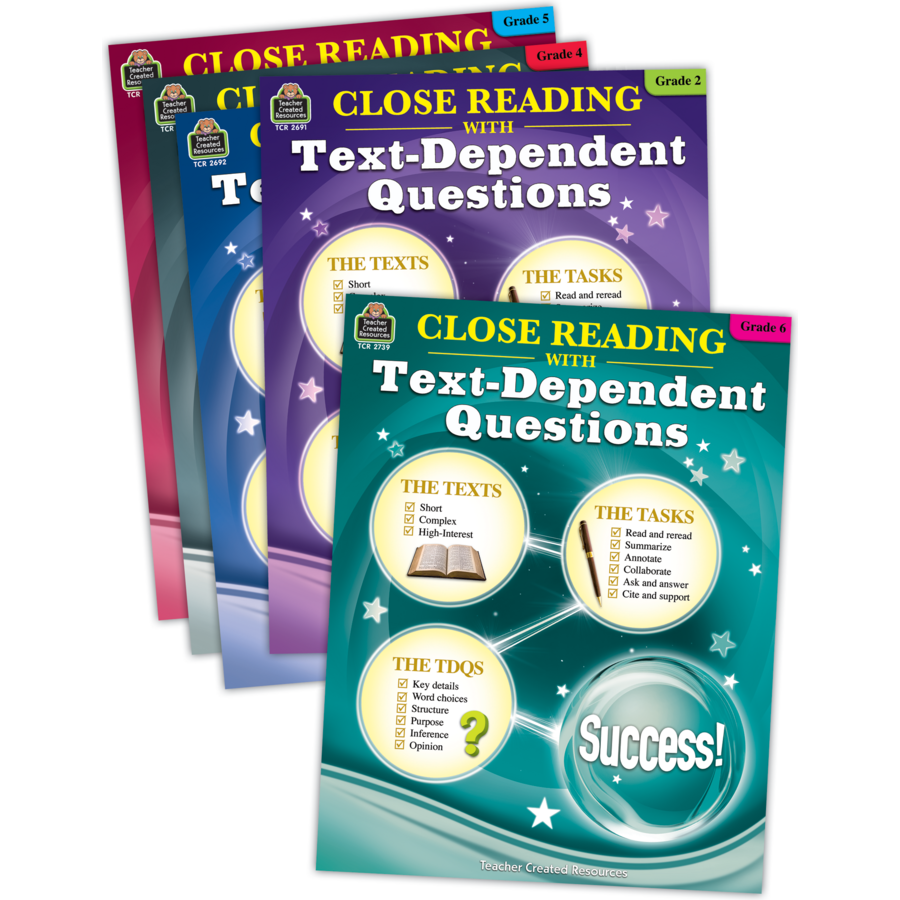 Close Reading Using Text-Dependent Questions Set - TCR6476 | Teacher ...