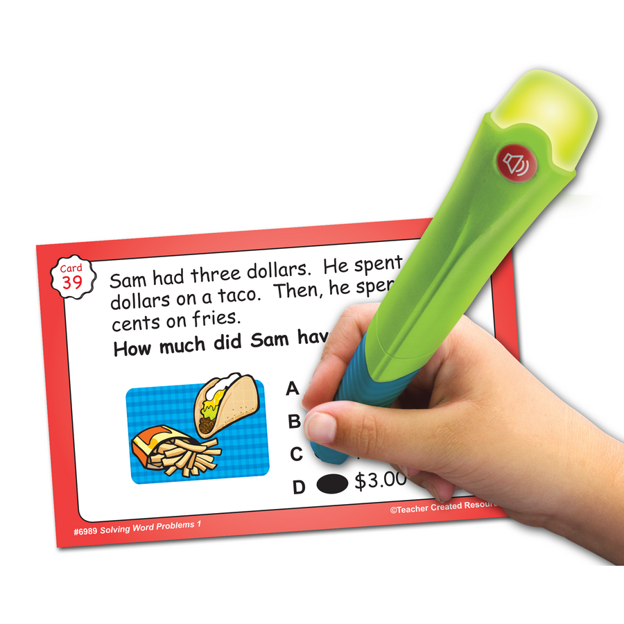 Power Pen Learning Cards: Solving Word Problems Grade 1 - TCR6989 ...