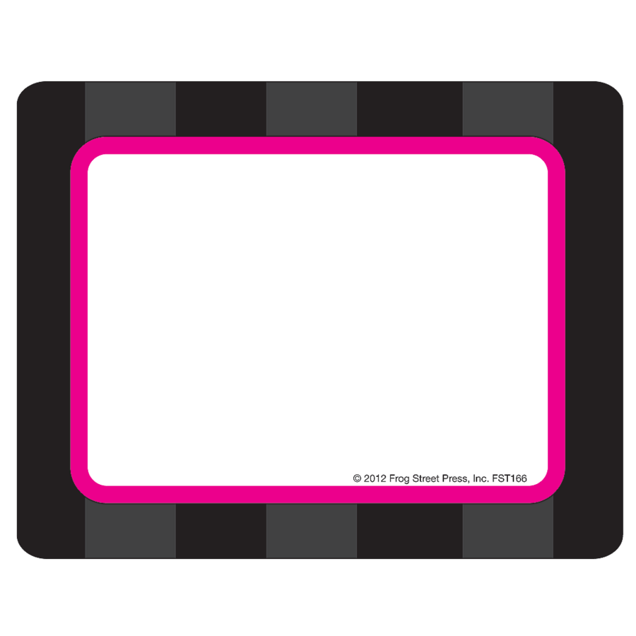 Black Sassy Labels - TCR70166 | Teacher Created Resources