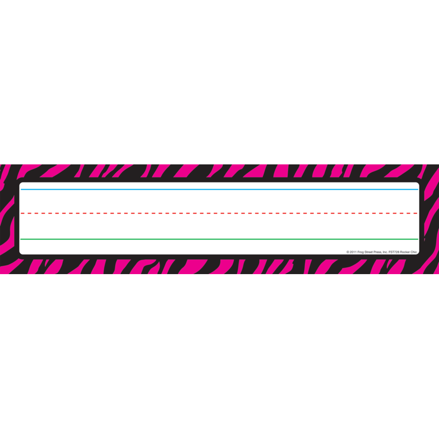 Rocker Chic Name Plates - TCR70728 | Teacher Created Resources
