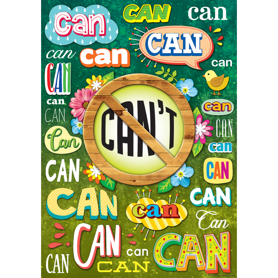 I Can Positive Poster - TCR7407 | Teacher Created Resources