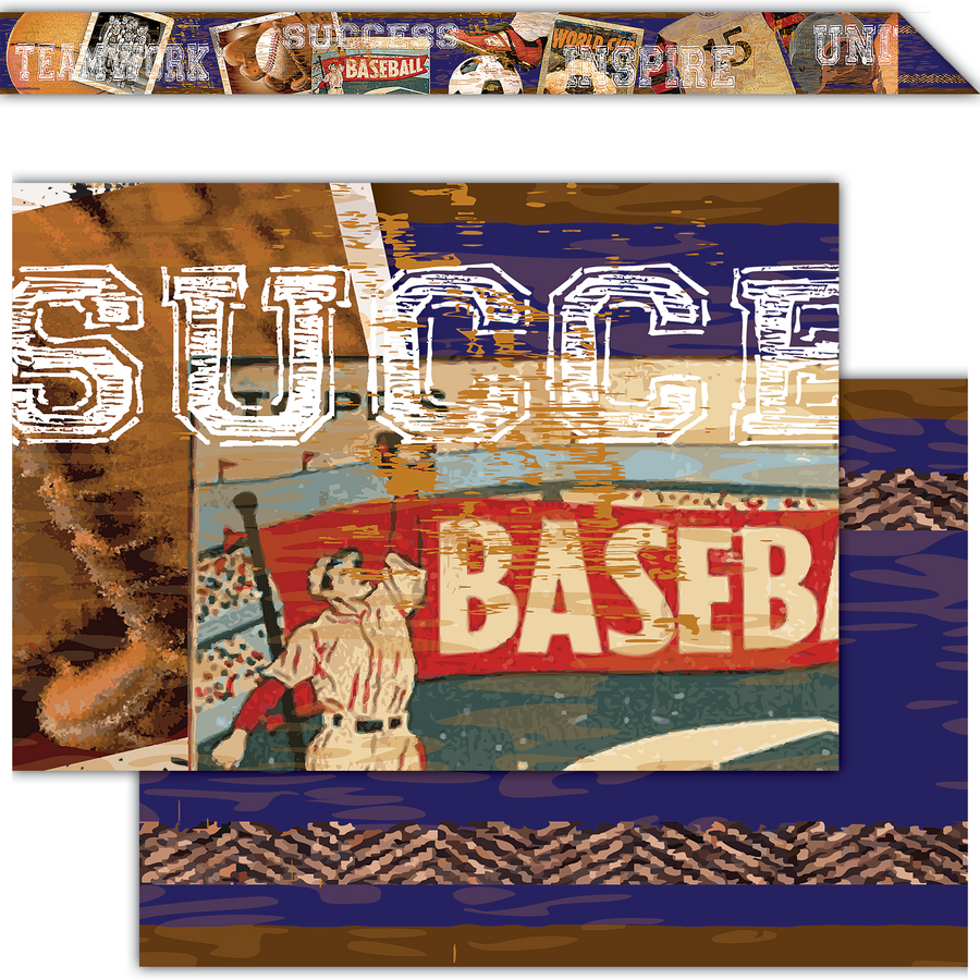 Team Spirit Xtreme Double-Sided Border - TCR76605 | Teacher Created ...