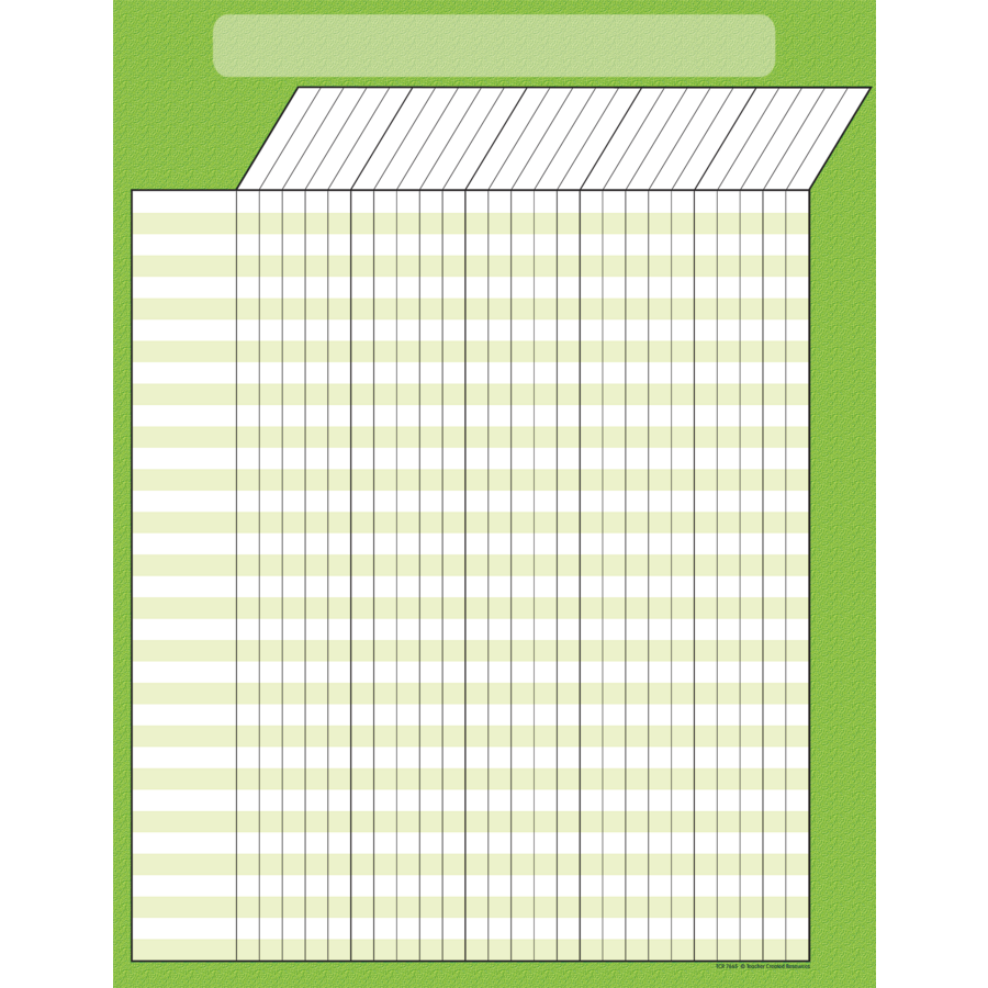 Lime Incentive Chart - TCR7665 | Teacher Created Resources