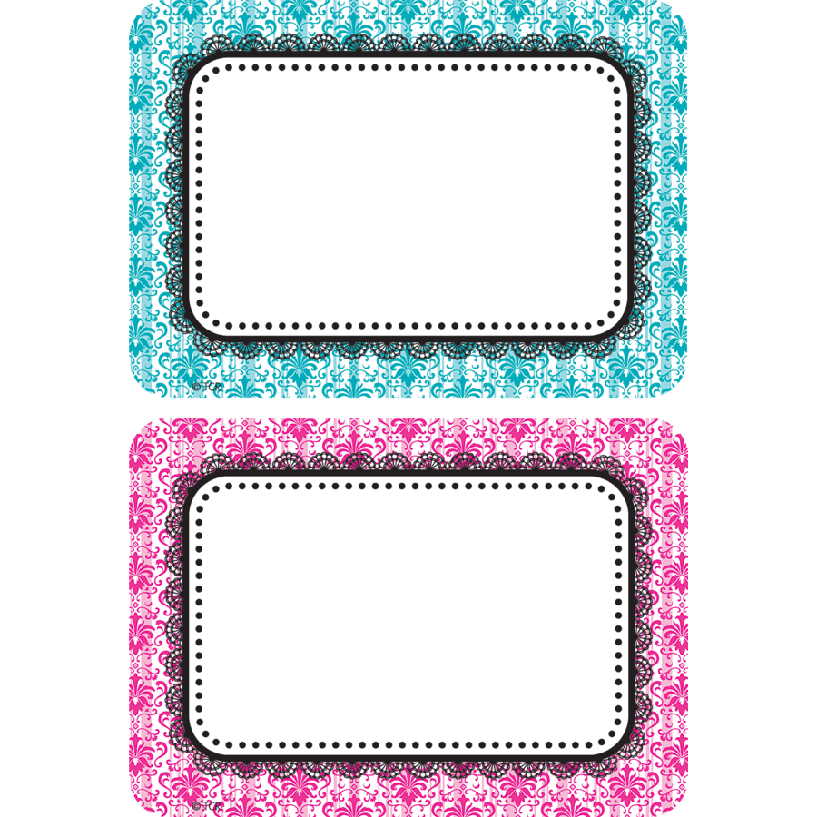 Parisian Name Tags/Labels - TCR77182 | Teacher Created Resources