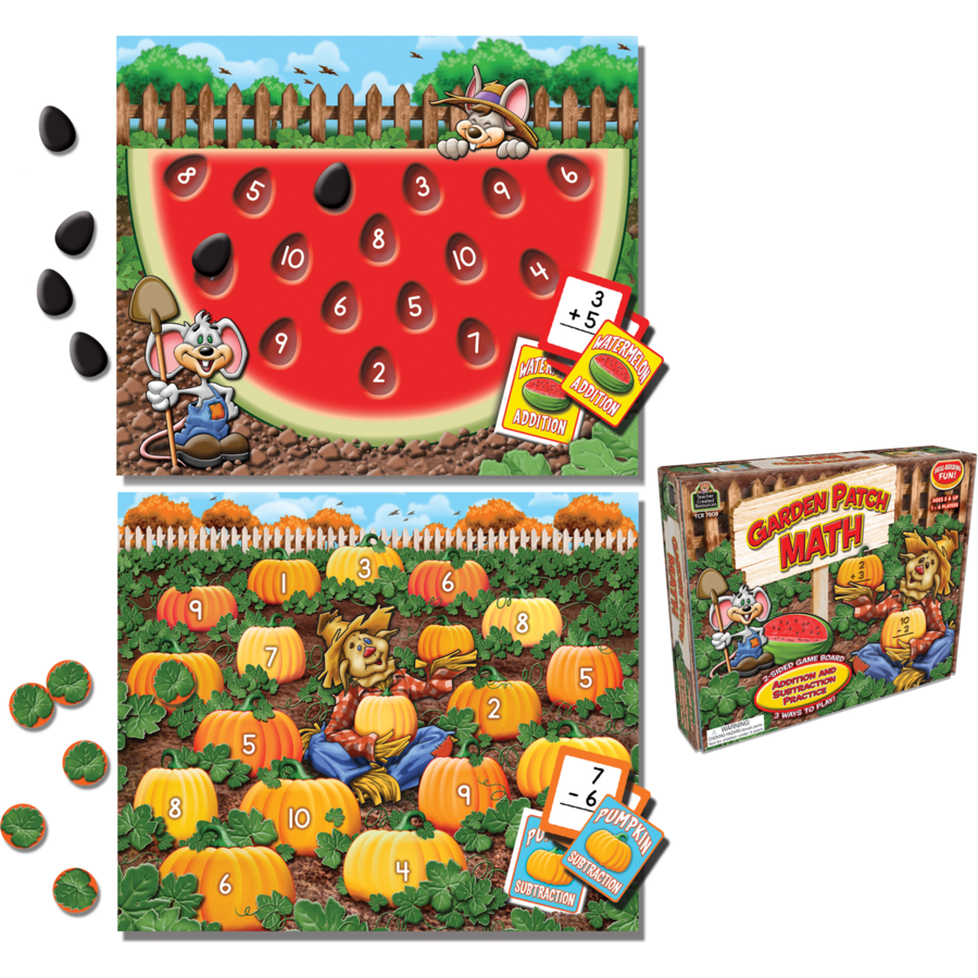 Garden Patch Math Game - TCR7808 | Teacher Created Resources