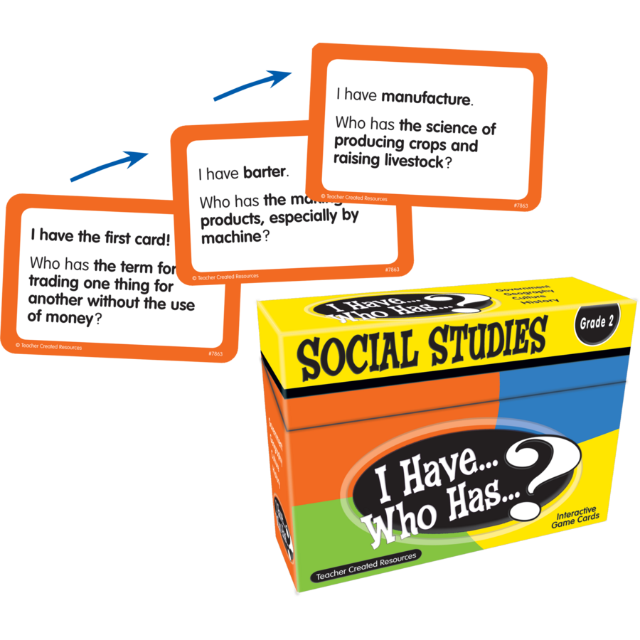 I Have Who Has Social Studies Game Grade 2 TCR7863 Teacher Created I Have Who Has Social Studies Game Grade 2 TCR7863 Teacher Created